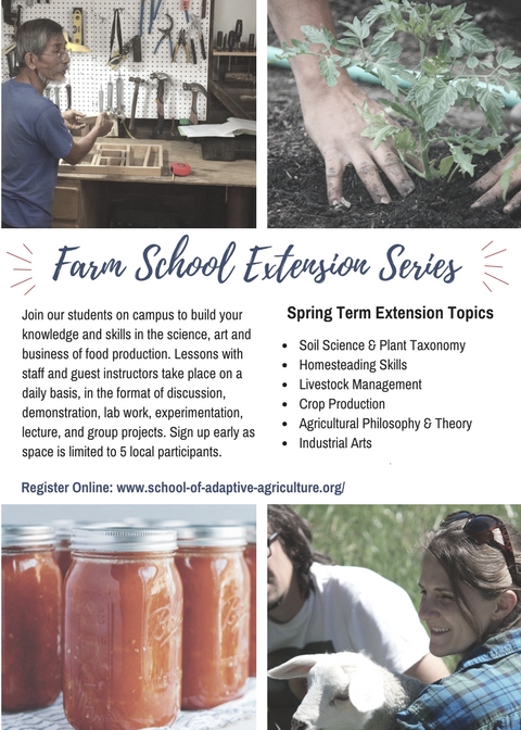 Farm School Extension Series-1 – School of Adaptive Agriculture
